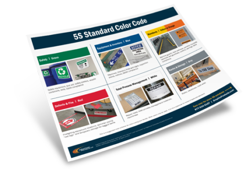 5S Color Code Chart - d-identify