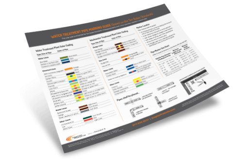 Wastewater Facility Pipe Marking - d-identify